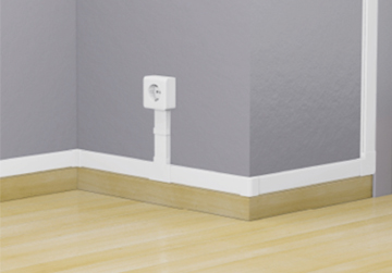 Power & Data Distribution on the Wall - Universe Distribution